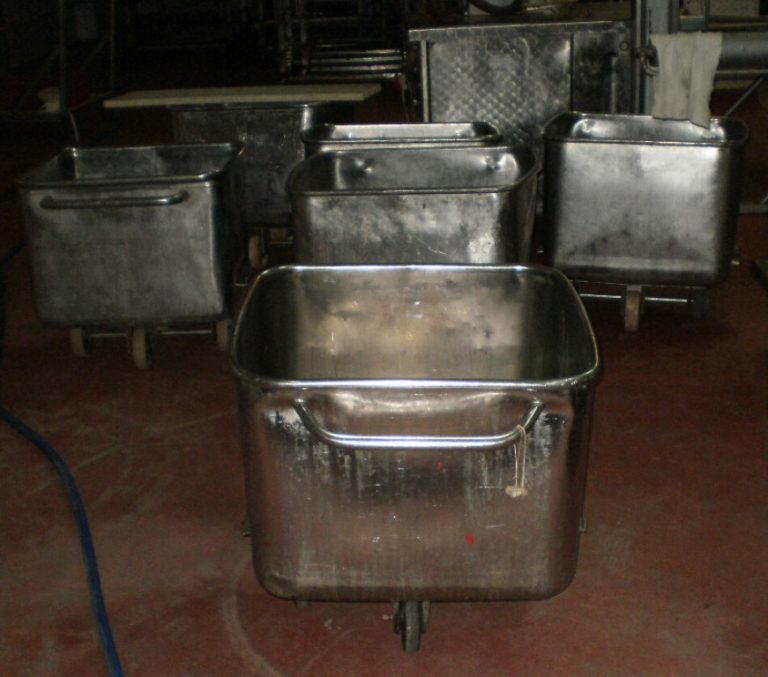 Bazine de inox cu roti – Rochus